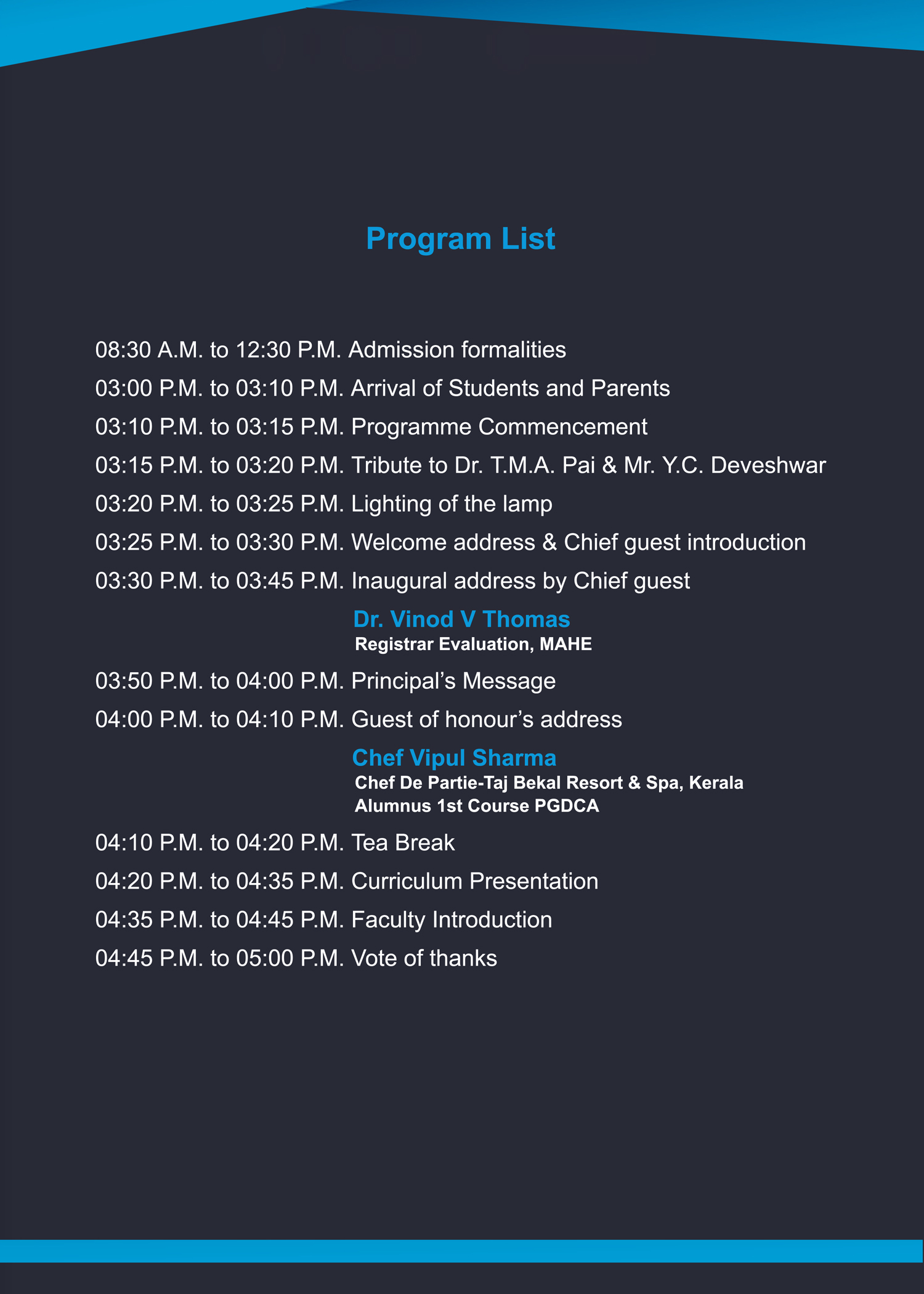 Orientation Programme 2019 Pgdca 9893
